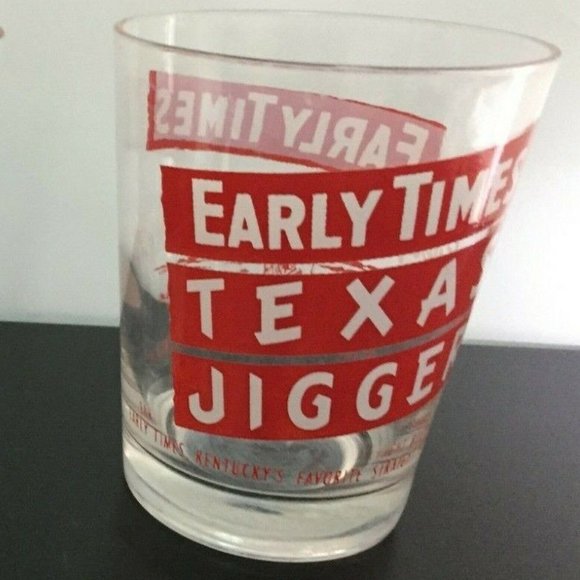 Dining | Early Times A Mans Whiskey Texas Jugger Rocks Glass | Poshmark